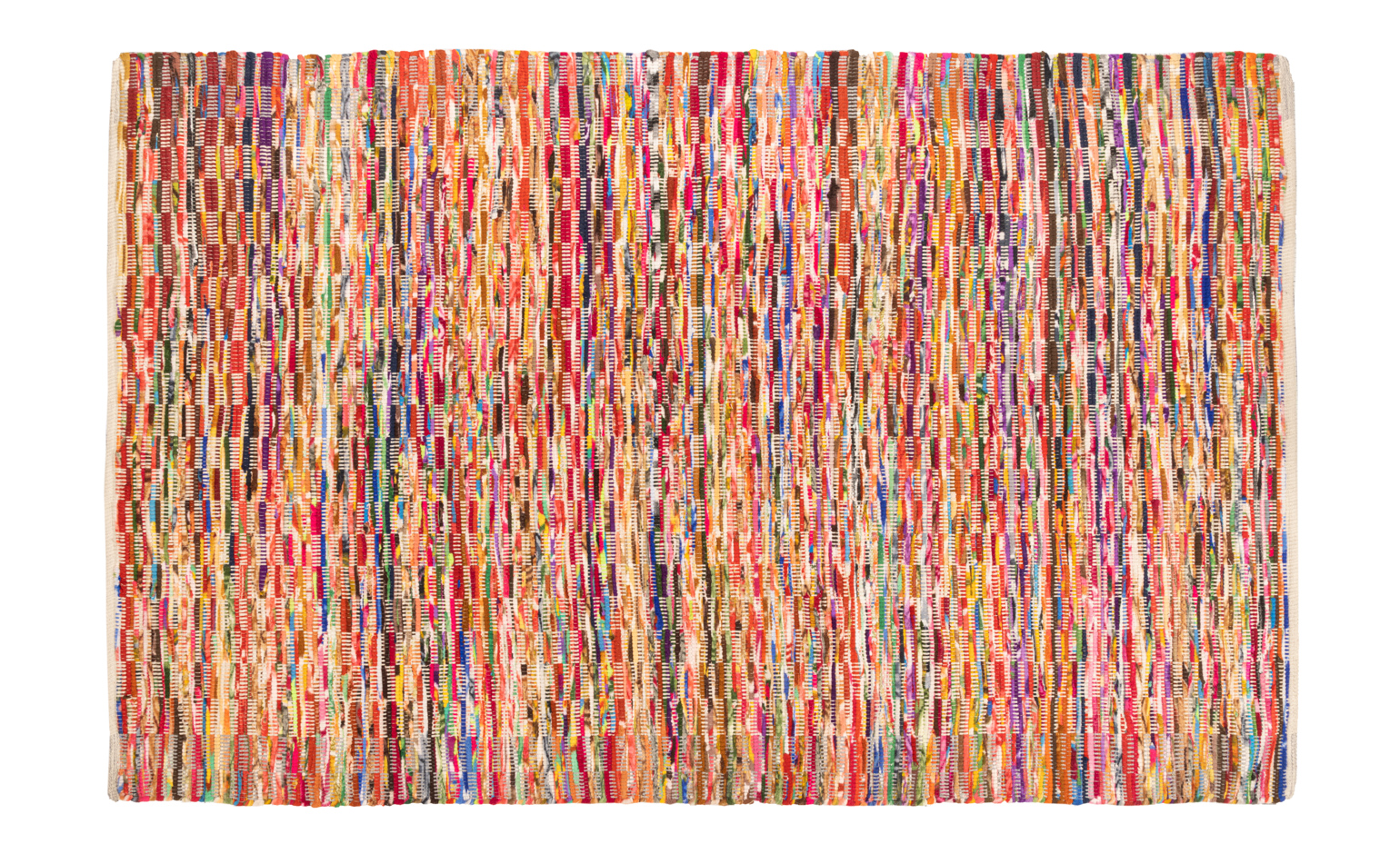 Tapis, faux-uni multicolore, | Saint Maclou