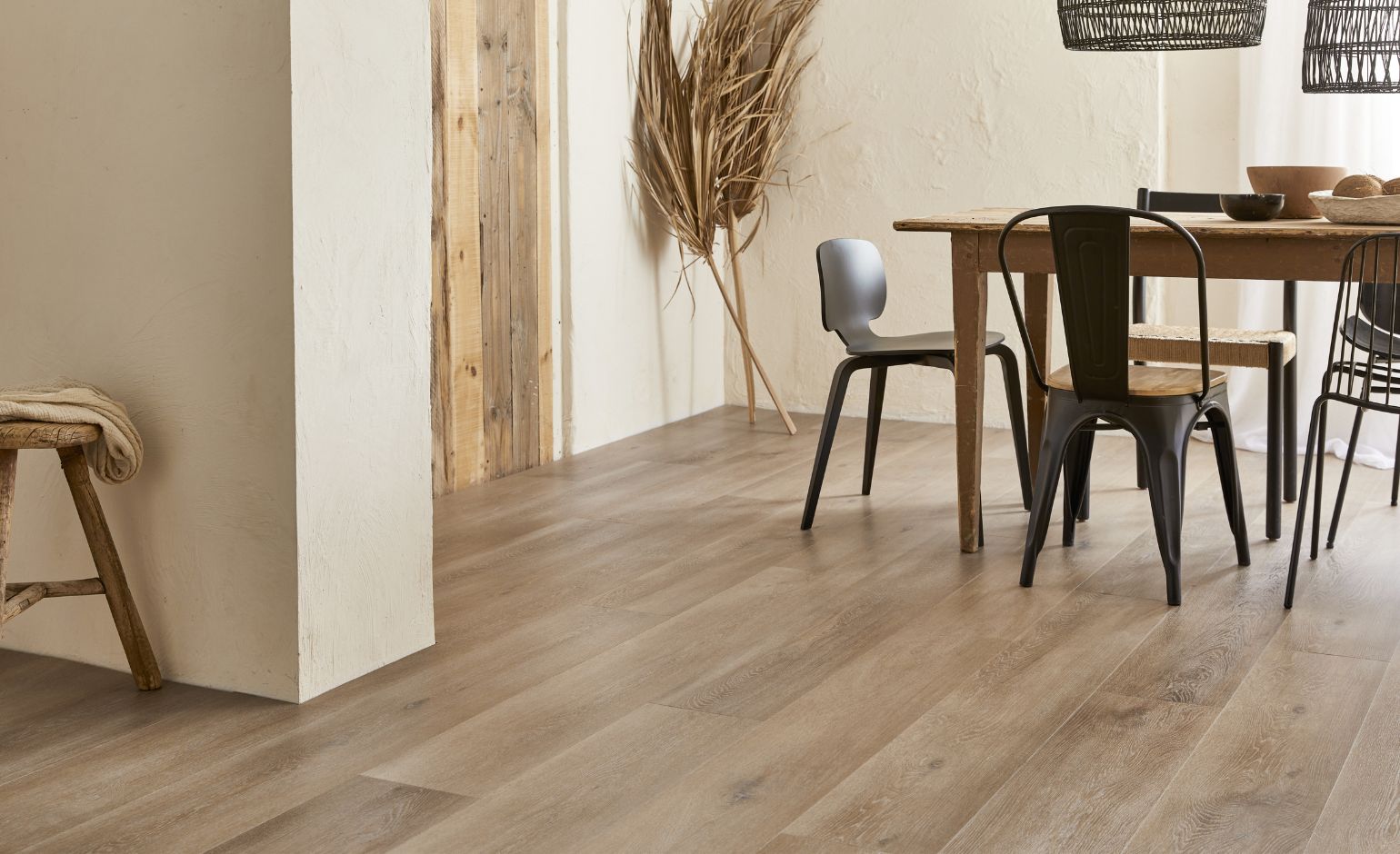 Sol vinyle, Bois chêne naturel, lame 22 x 151 cm | Saint Maclou