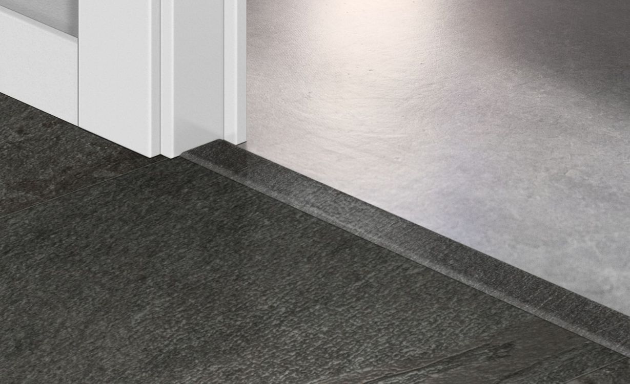 Profilé multi fonction INCIZO VINYLE Quick Step, PVC, décor noir, l.4. ...