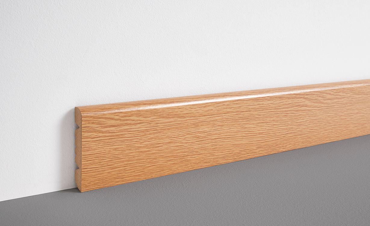 Plinthe , Mdf, décor Bois chêne naturel, h.8.00 x L. 220.00 cm | Saint ...