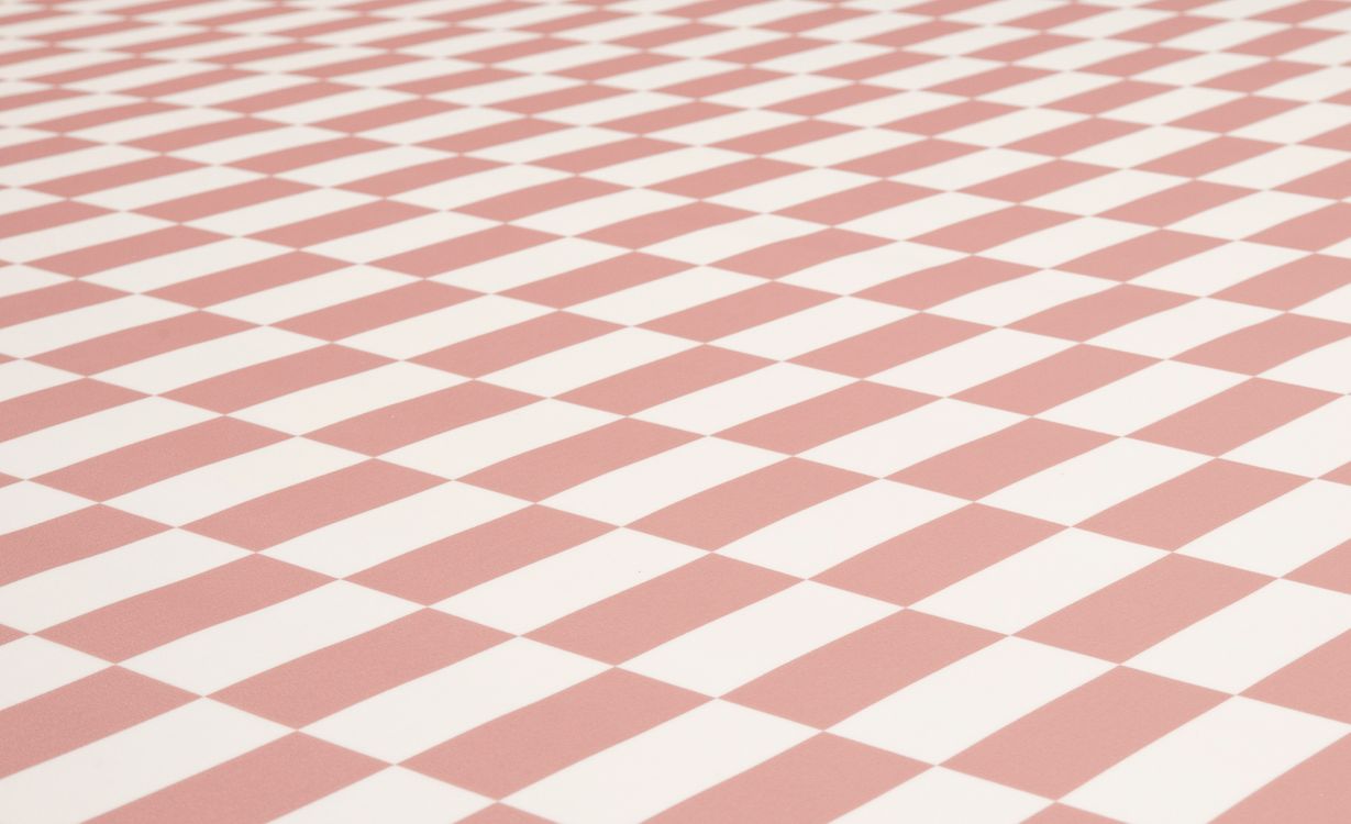 Sol vinyle rouleau ALEGRIA 2M , Motif rose et blanc, rouleau 2.00 m ...